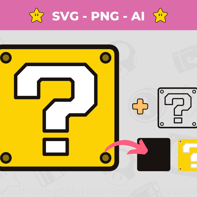 Question Mark for Box - Etsy