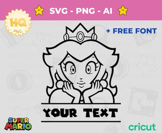 Prinzessin Peach Silhouette Princess Peach Travel In Mario Odyssey