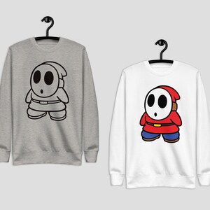 Shy Guy Svg Character PNG, Super Mario Vector, Instant Download ...