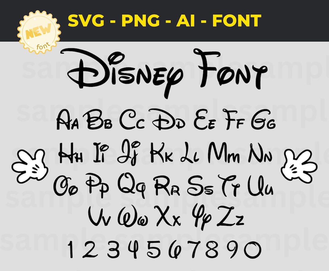 Mouse Font SVG, Alphabet Design, Mouse Alphabet SVG, Vinyl Cutting File ...