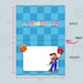 Printable Mario Party Food Label - Editable on Canva - Super Mario Food ...