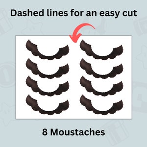 Pin the Moustache on Mario Game: Printable Birthday Party Activity ...