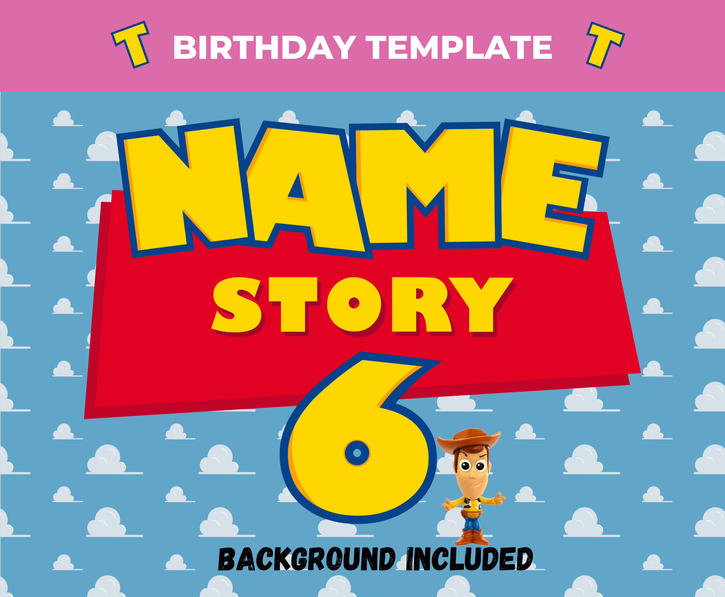 Toy Story Logo Template