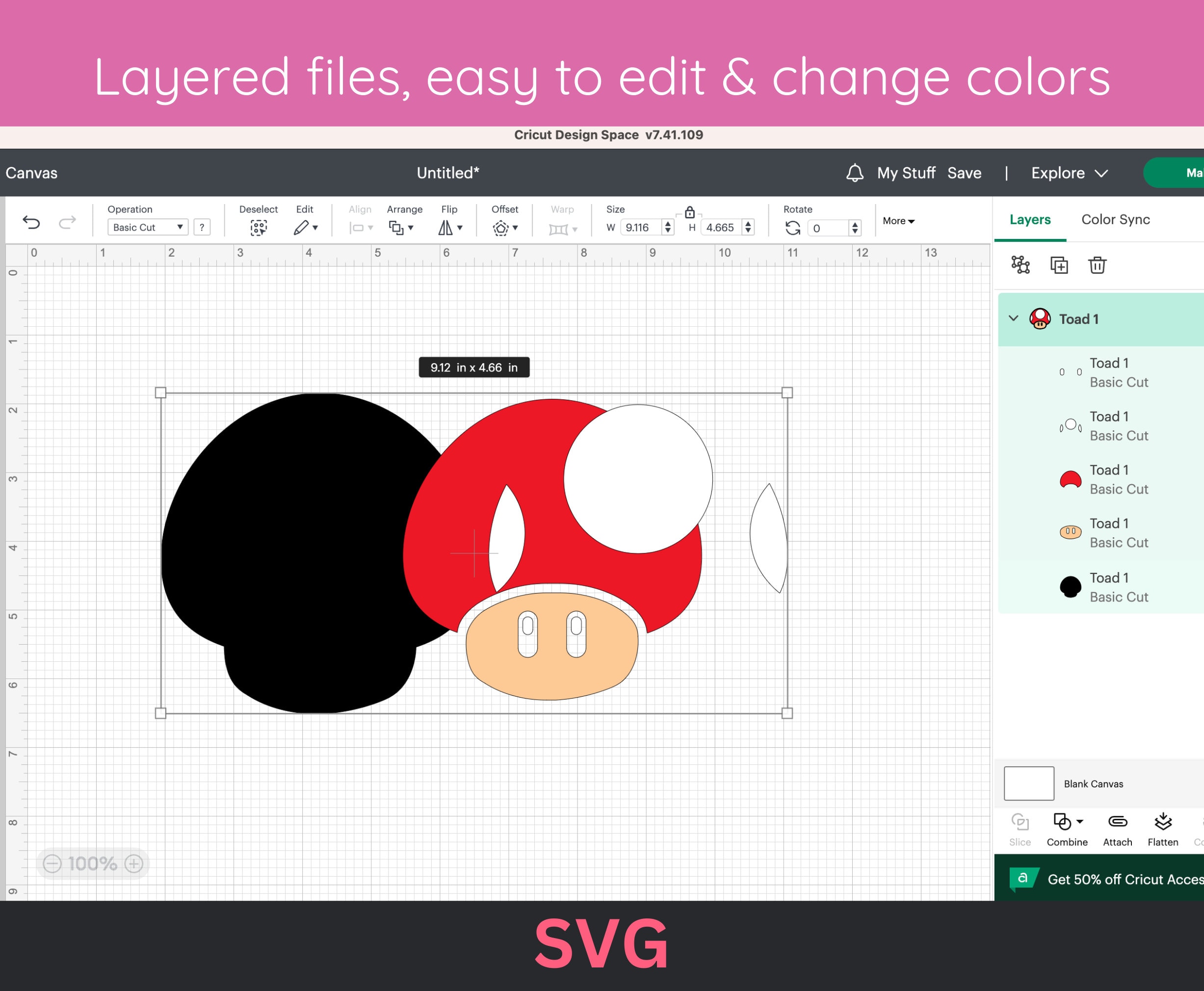Mario Mushroom SVG Toad SVG Instant Download Mario Game - Etsy Canada
