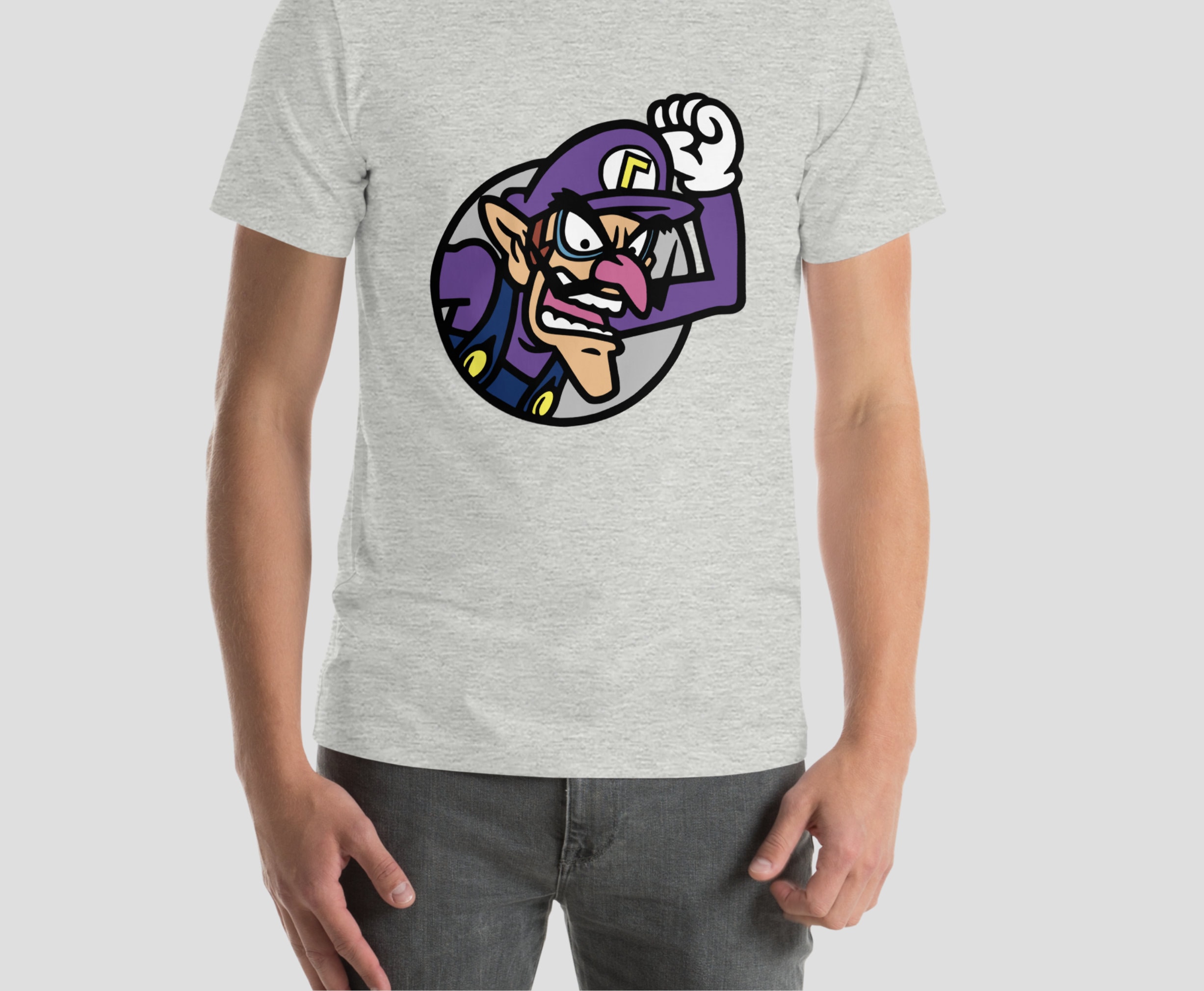 Waluigi SVG: Mario Character Cut File (digital Download) - Etsy