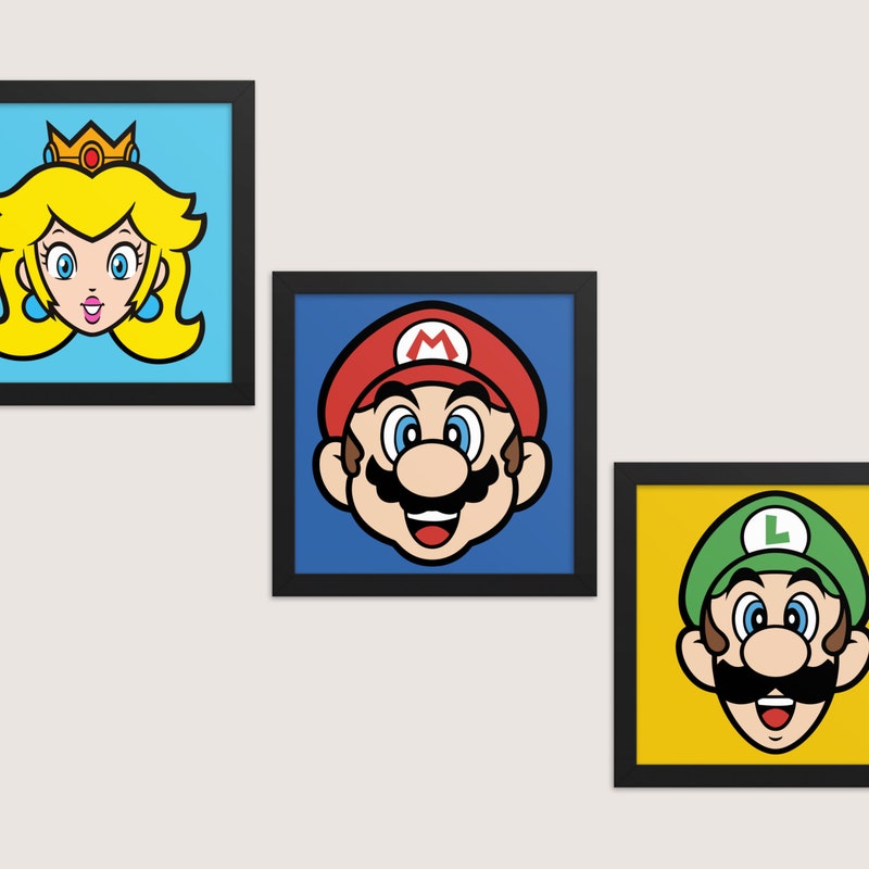Super Mario Poster - Etsy