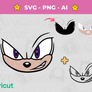 Knuckles Face Layered SVG - Craft Sonic-inspired Masterpieces - Sonic ...