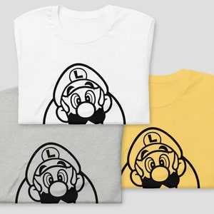 Luigi SVG: Super Mario Bros Vector Cut File (digital Download) - Etsy