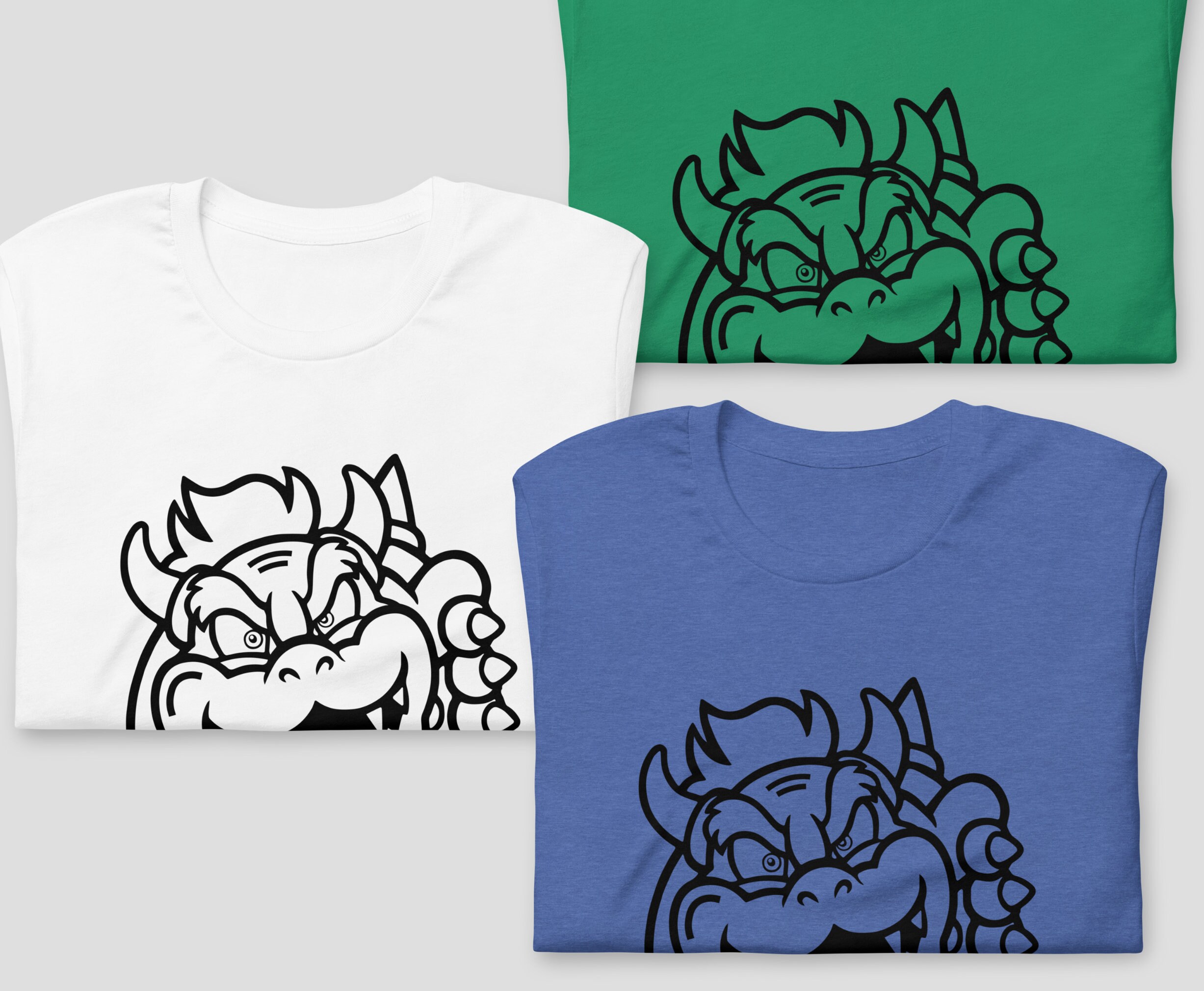Digital Mario Bowser Vector Outline Cut File Mario Character - Etsy Canada