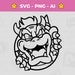 Digital Mario Koopa Shell Vector Cut File Craft Adventurous Project for ...
