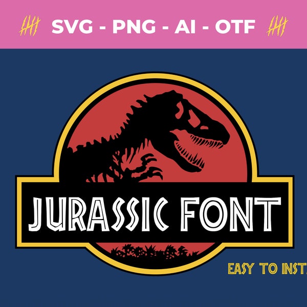 Jurassic World Letters - Etsy
