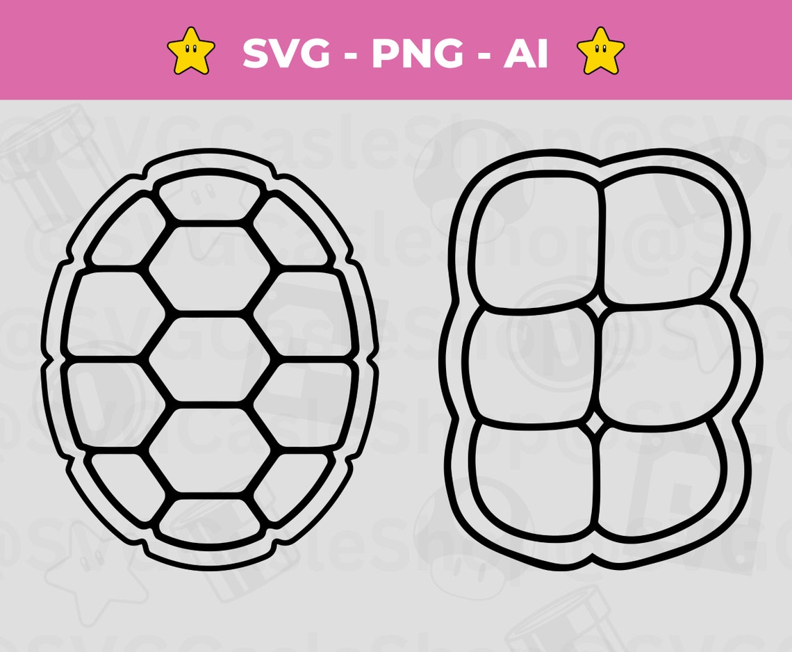 Turtle Costume SVG PNG Vector Instant Download Layered Files - Etsy Canada