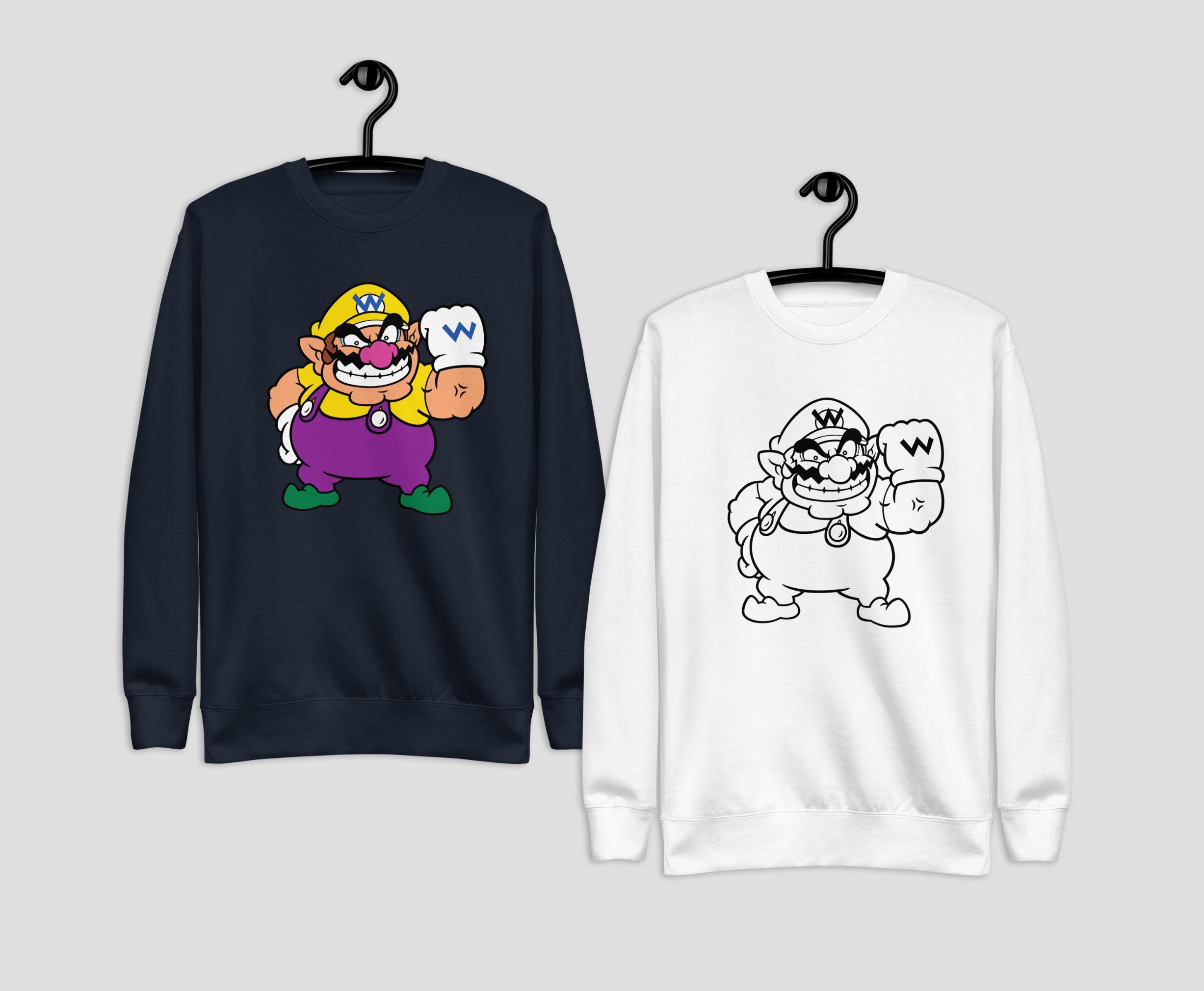 Wario Vector Cut File: Super Mario SVG PNG AI Pack (digital Download ...