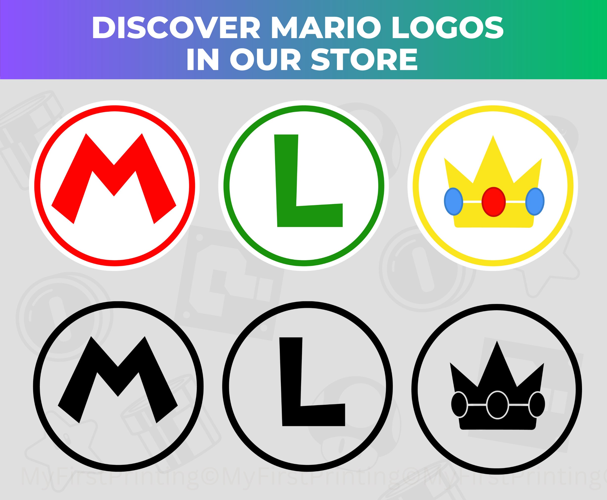 Mario Font SVG: Alphabet, Numbers, Installable TTF (digital Download ...