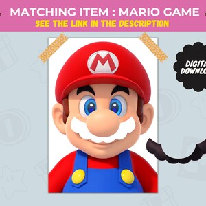 Super Mario 3rd Birthday SVG, PNG, Mario and Luigi Birthday, Mario ...