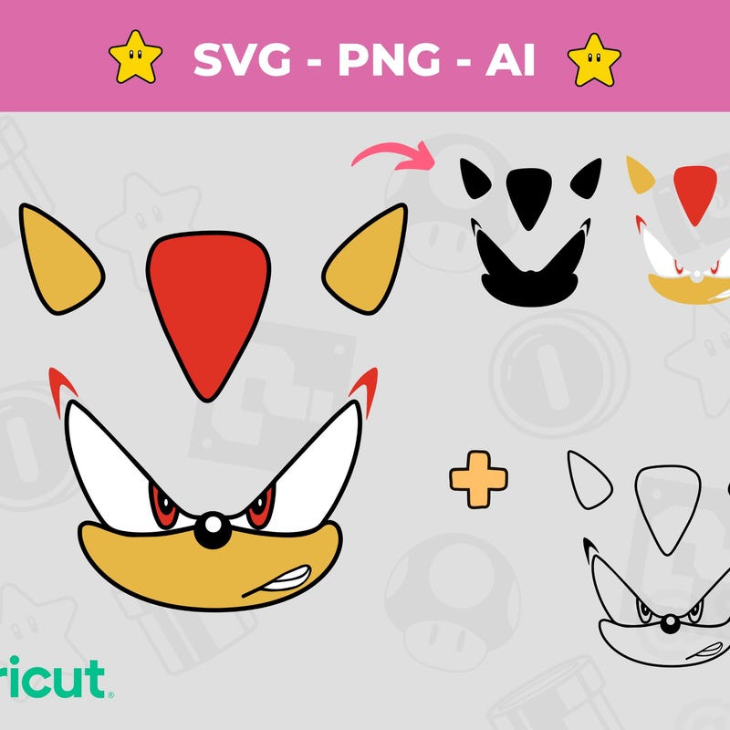 Shadow the Hedgehog - Etsy