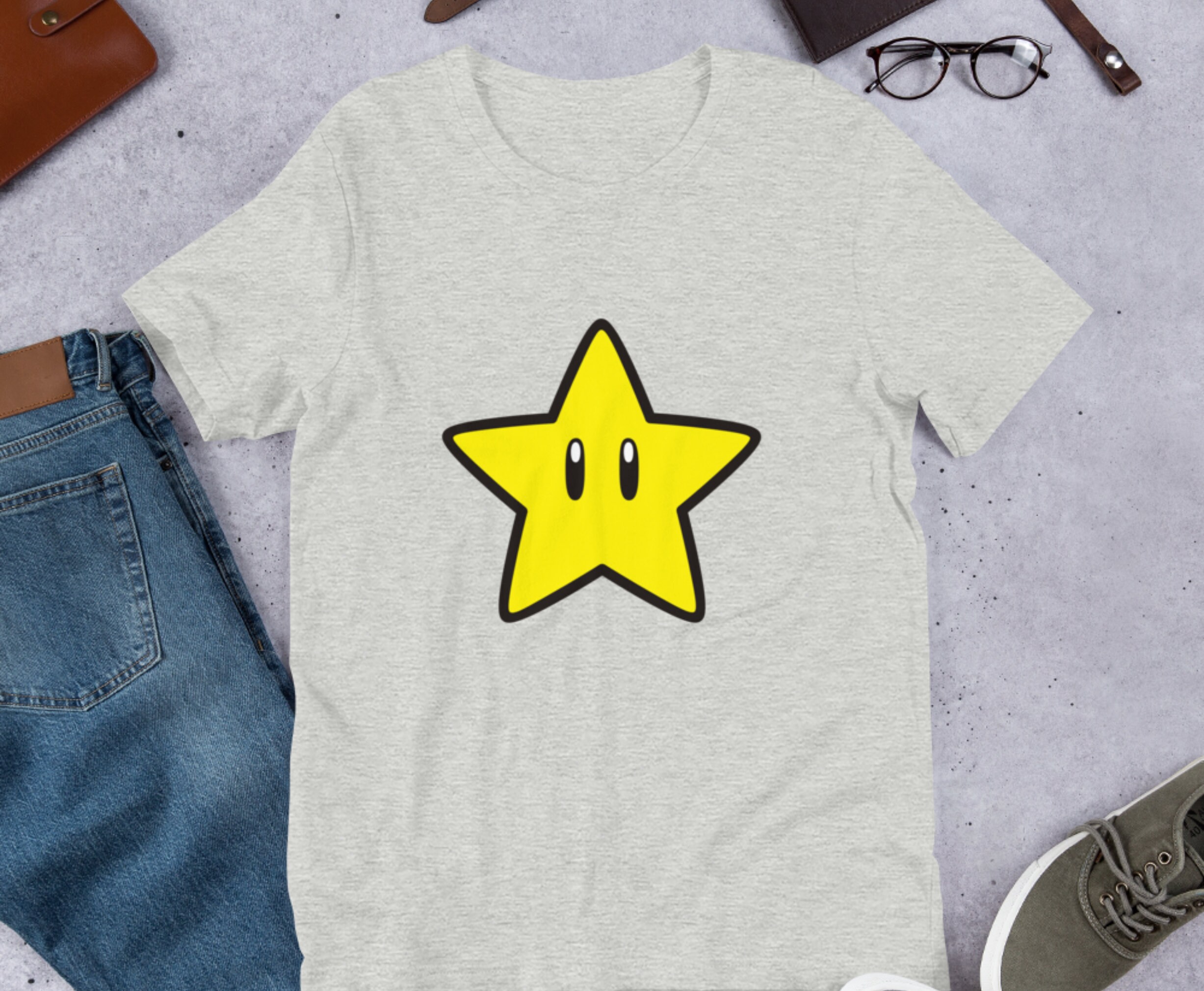 Digital Mario Super Stars Vector Cut File - SVG for Cricut and ...