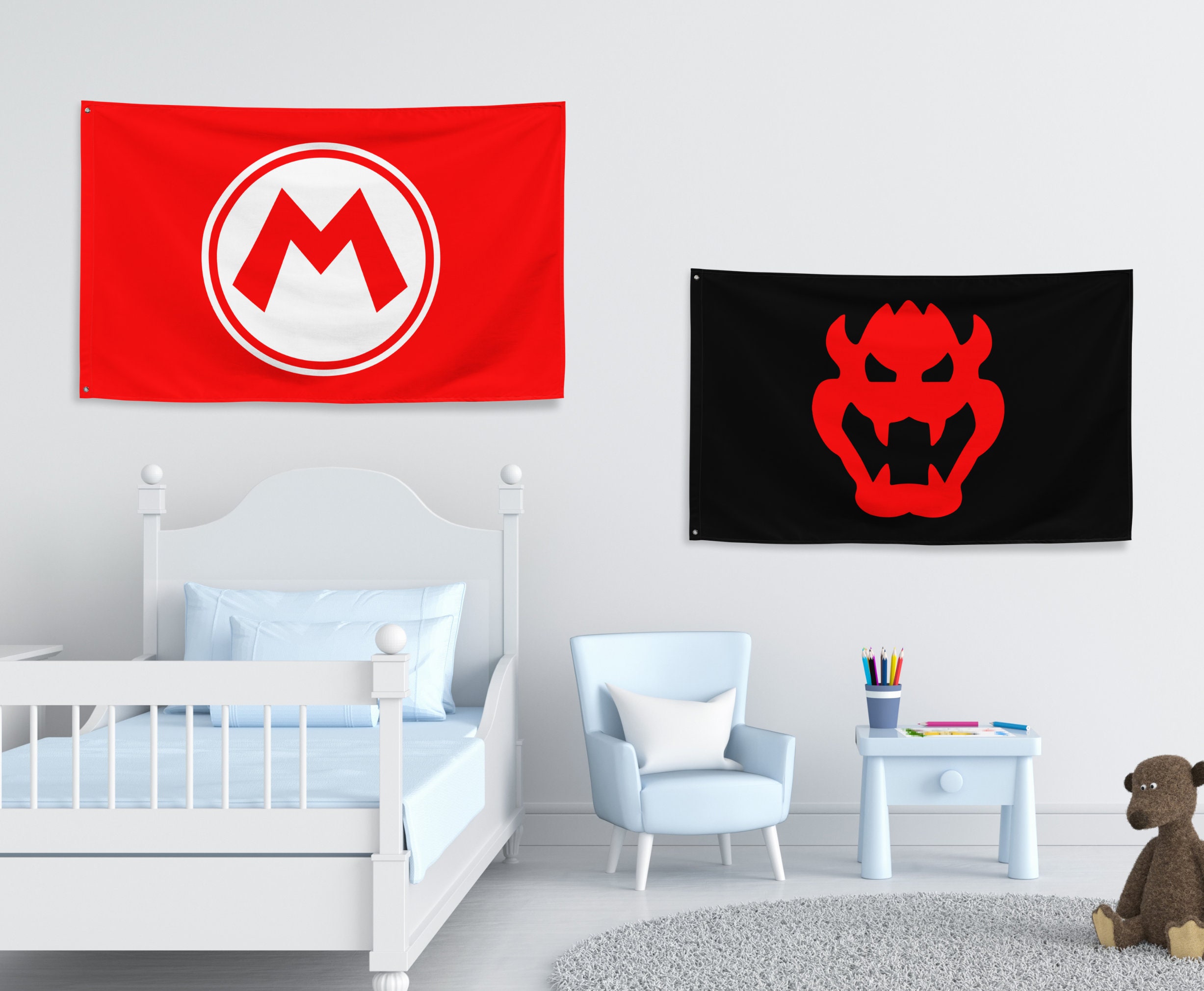 Mario Patio Flag Super - 47x70 Inch Single-Sided Outdoor Decorative ...