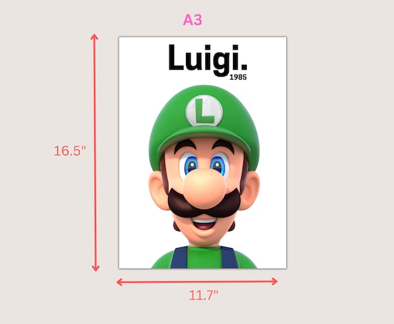 Super Mario Bros 1985 Luigi