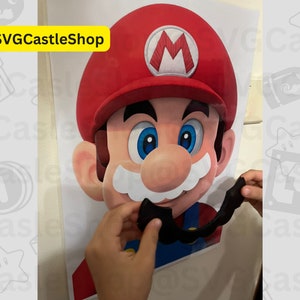 Digital Mario Activities Pack for Kids - Printable Pin the Moustache on ...