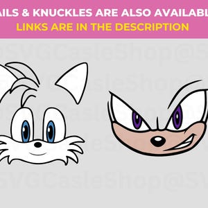 Sonic Face Layered SVG: Game Cut File (digital Download) - Etsy UK
