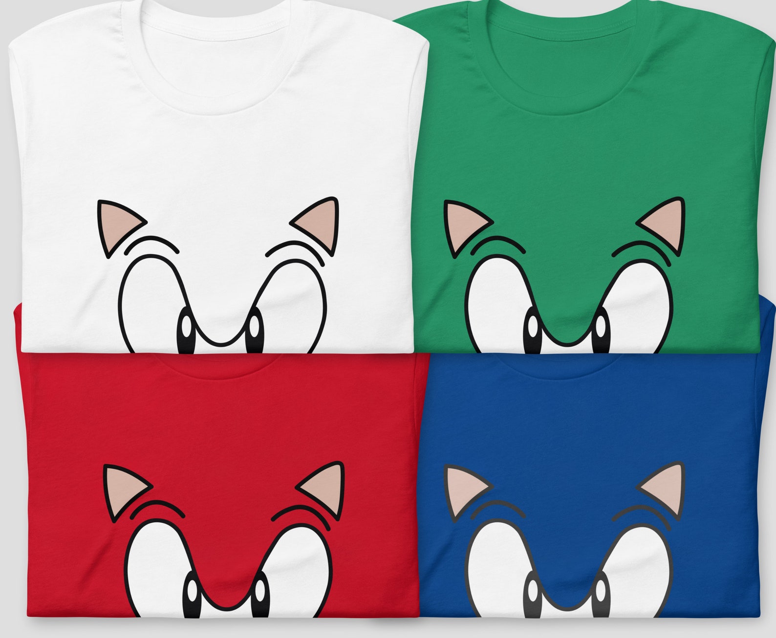 Sonic Face Layered SVG Craft Sonic-inspired Masterpieces - Etsy UK