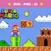 Printable Mario Party Food Label Editable on Canva Super Mario Food ...