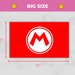 Mario Flags SVG PNG Bundle: Super Mario Bros. Emblems (digital Download ...