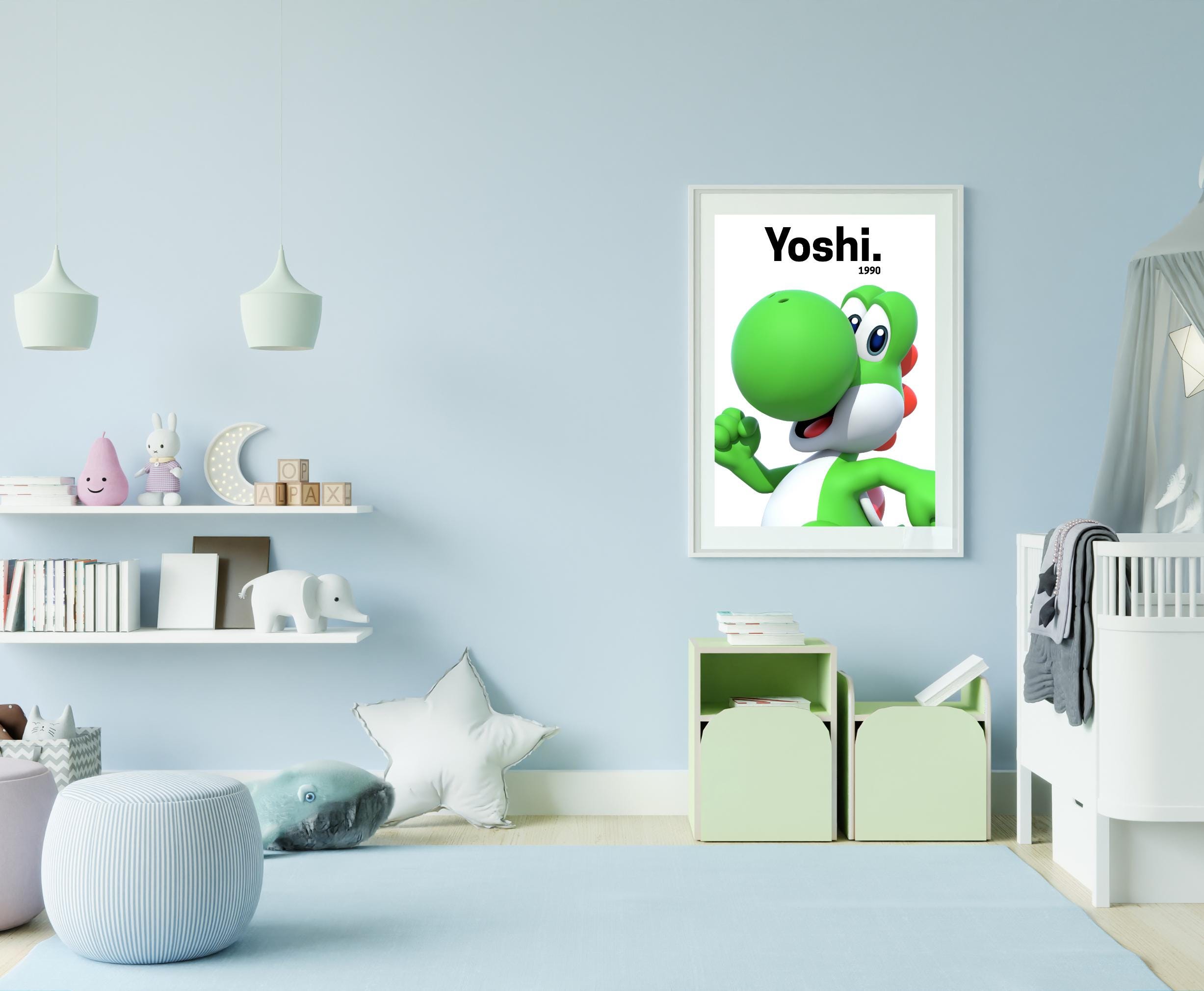 Yoshi Printable Poster: Super Mario Bros. Wall Art (digital Download ...