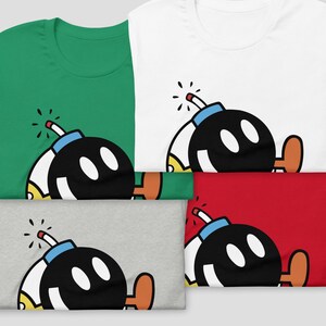 Bob-omb, Digital Super Mario Character, Png, Svg, Instant Download ...