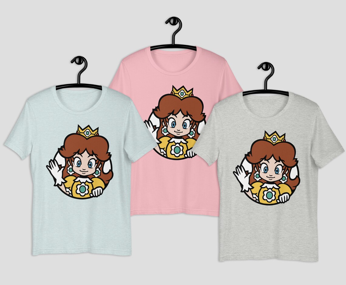 Princess Daisy SVG: Mario Brothers Vinyl Cut File (digital Download) - Etsy