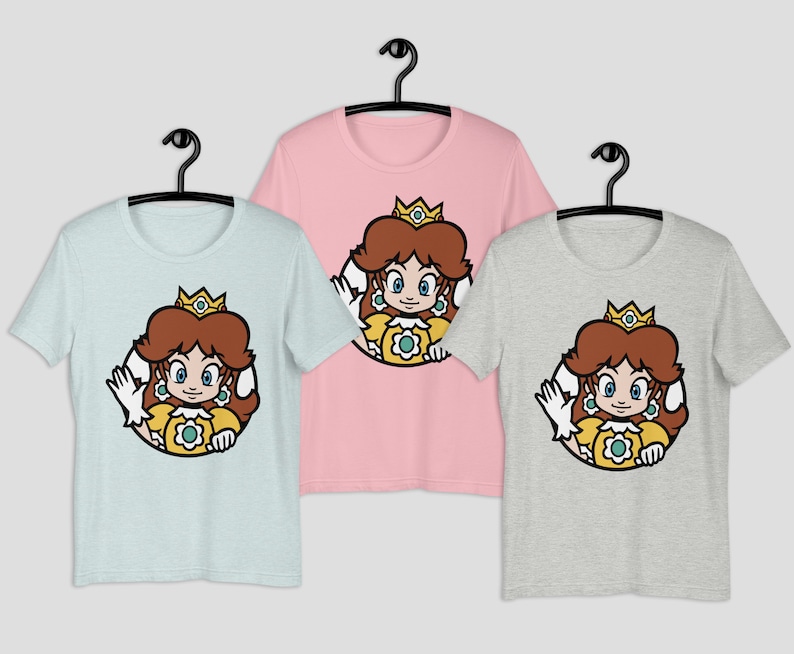 Princess Daisy SVG: Mario Brothers Vinyl Cut File (digital Download) - Etsy