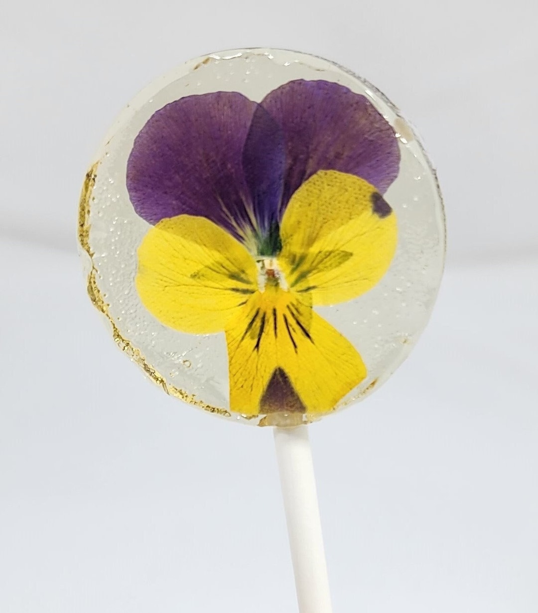 Edible Flower Lollipops- 10 Count - Etsy