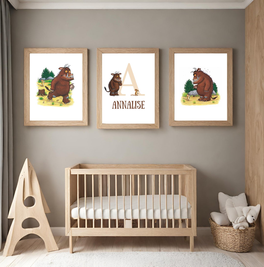 The Gruffalo Storybook Art Print Birth Details Print Birth - Etsy