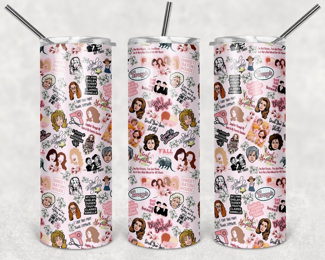 The Steel Magnolia Tumblers