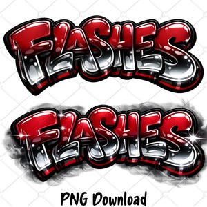 Flashes Burgundy Splatter Graffiti PNG: Sports Team Design Digital ...