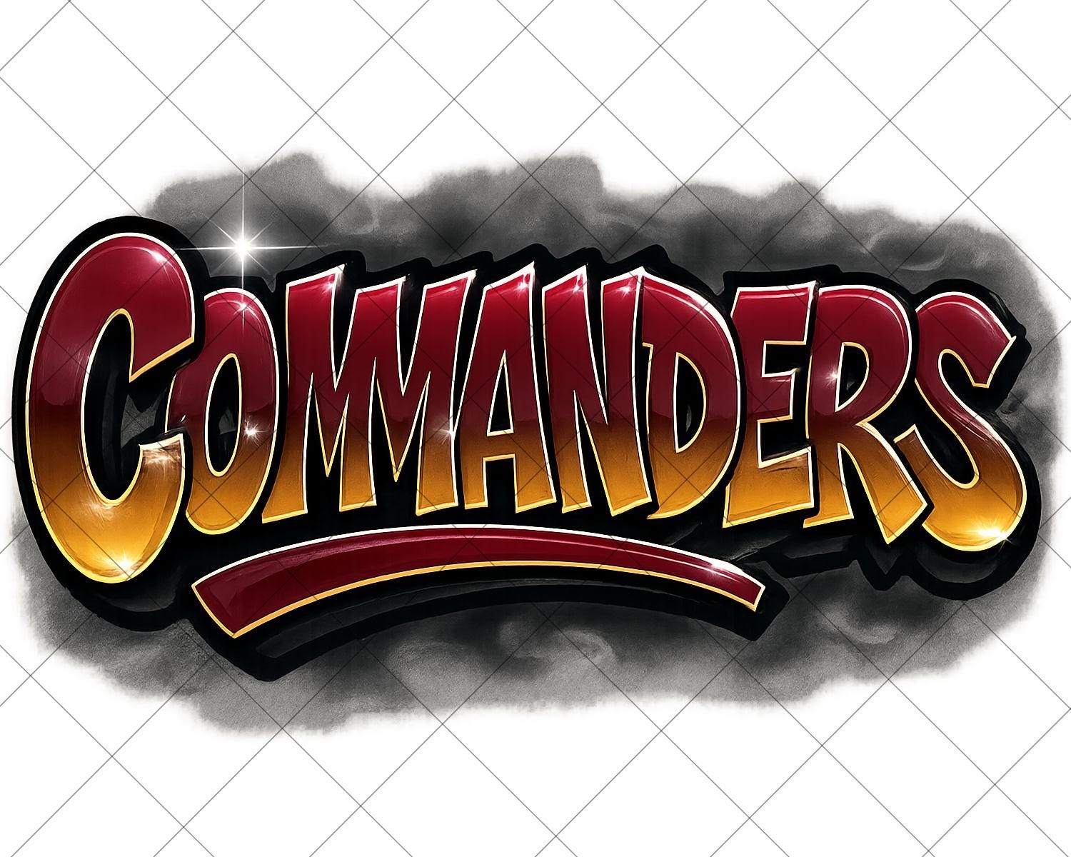 Washington Graffiti PNG: Football Design Digital Download - Etsy