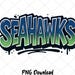 Seahawks Urban Graffiti PNG: Football Design Digital Download - Etsy
