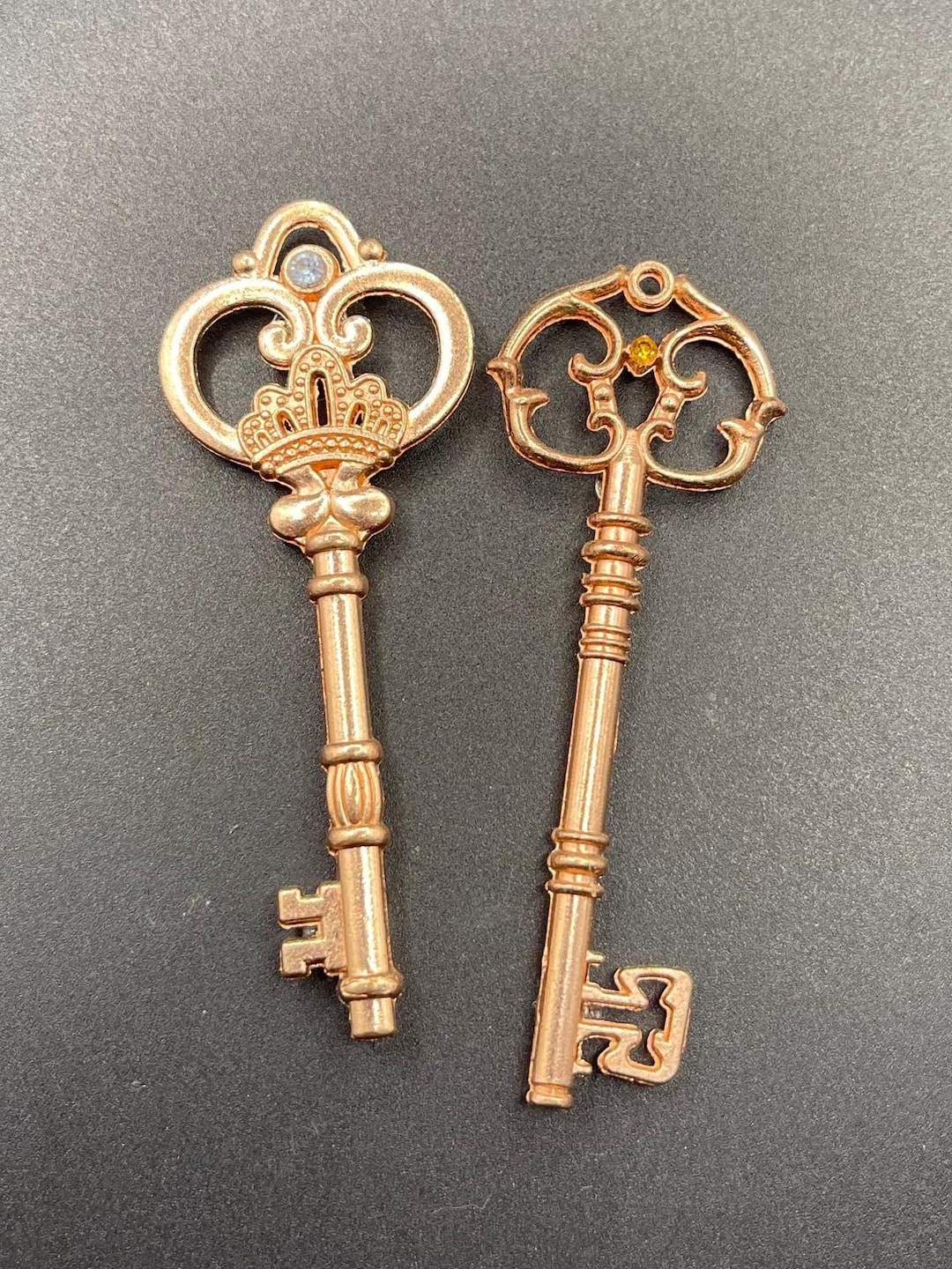 Baby Blue and Pink Keys - Etsy