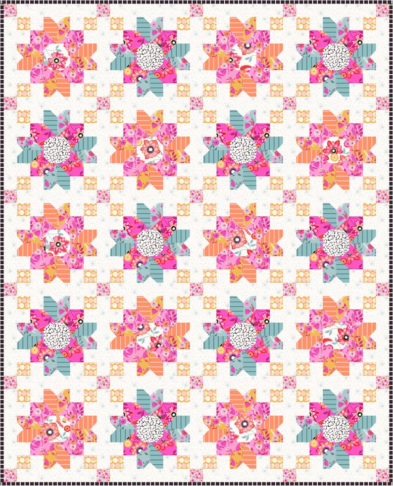 Blooming Meadow Quilt Kit - Etsy