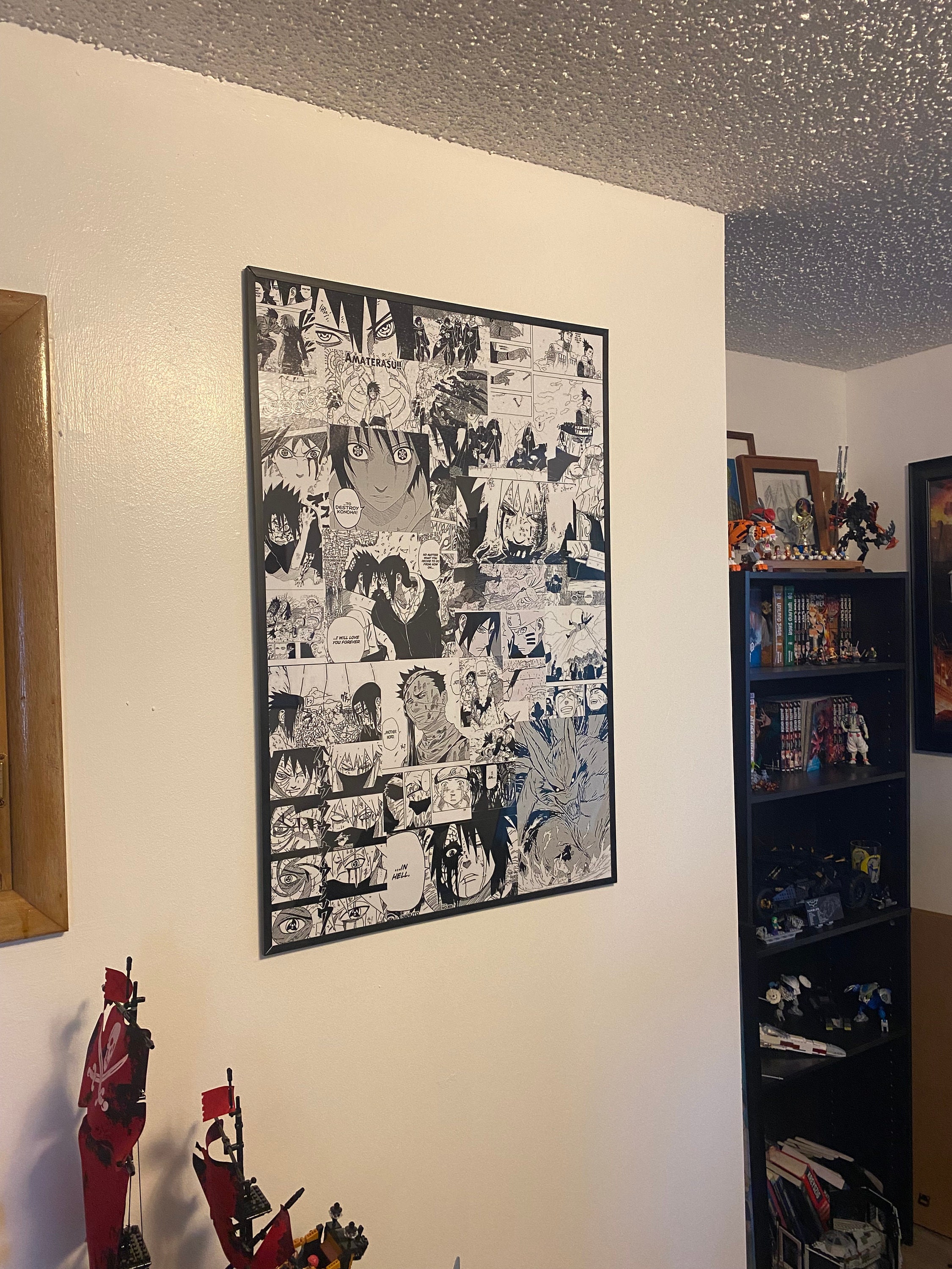 Manga Collage Poster - Etsy