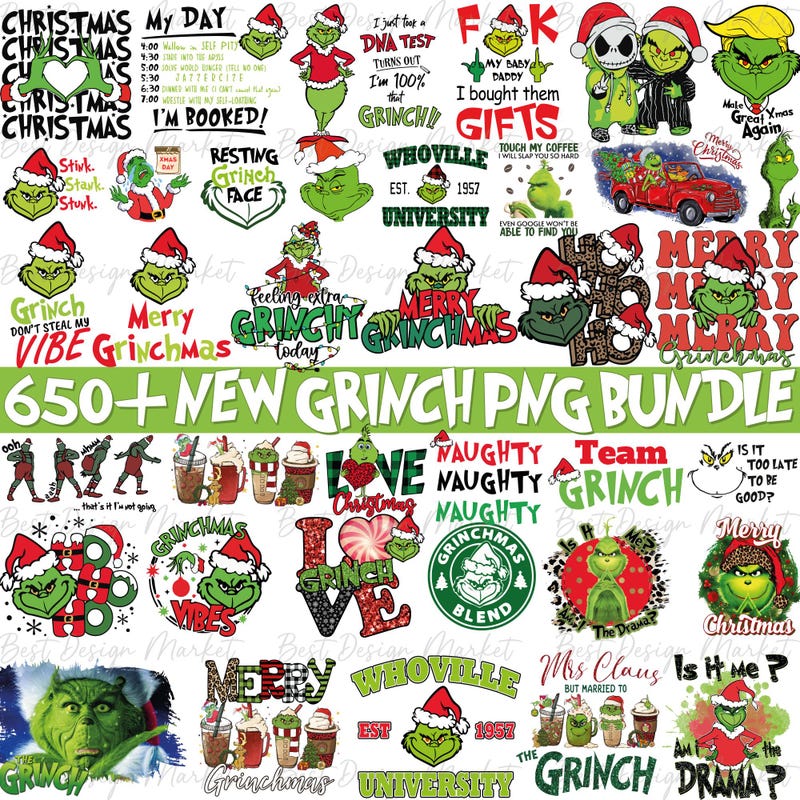 Grinch - Etsy