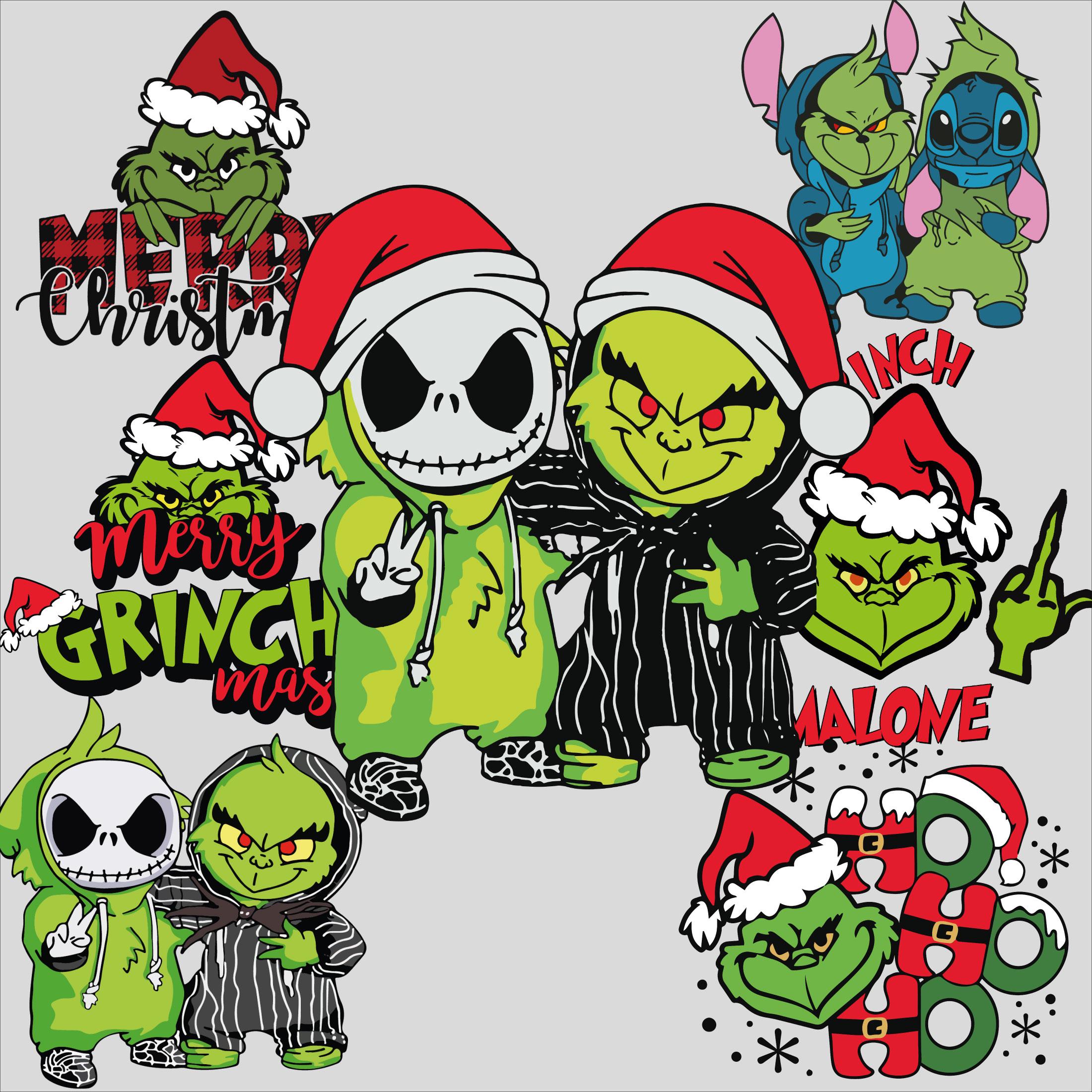 60+ Files the Grnich Png Bundle, Merry Grnichmas Png, Retro Grinc Png ...