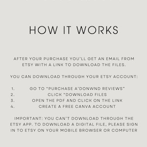 Simple and Easy Invoice Template - Etsy