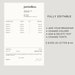 Simple and Easy Invoice Template - Etsy