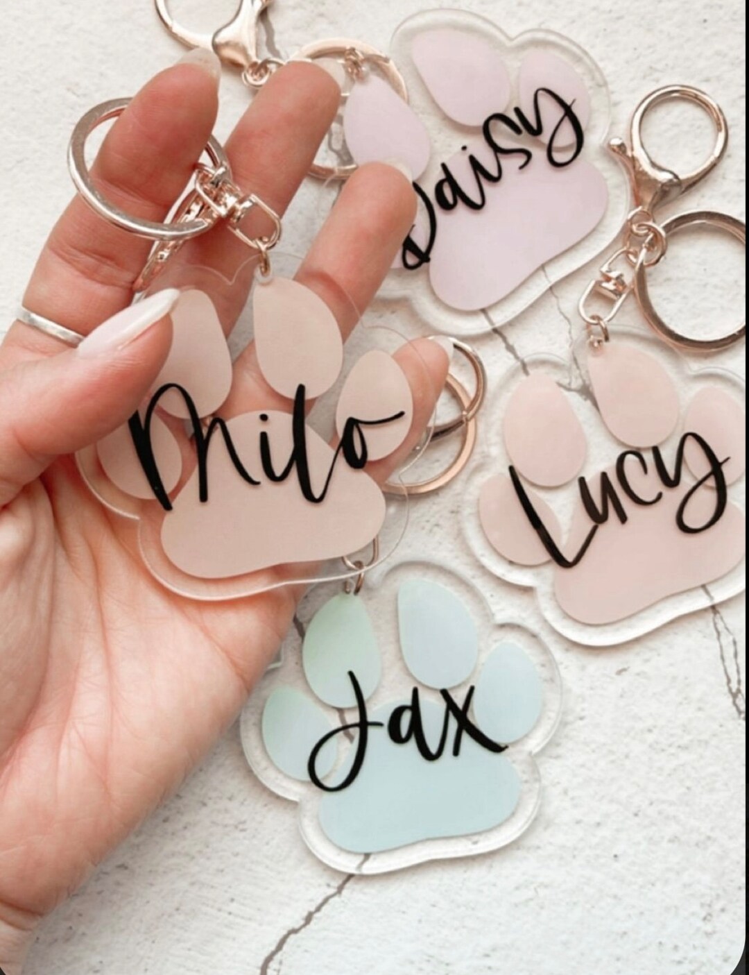 Dog Keychains - Etsy