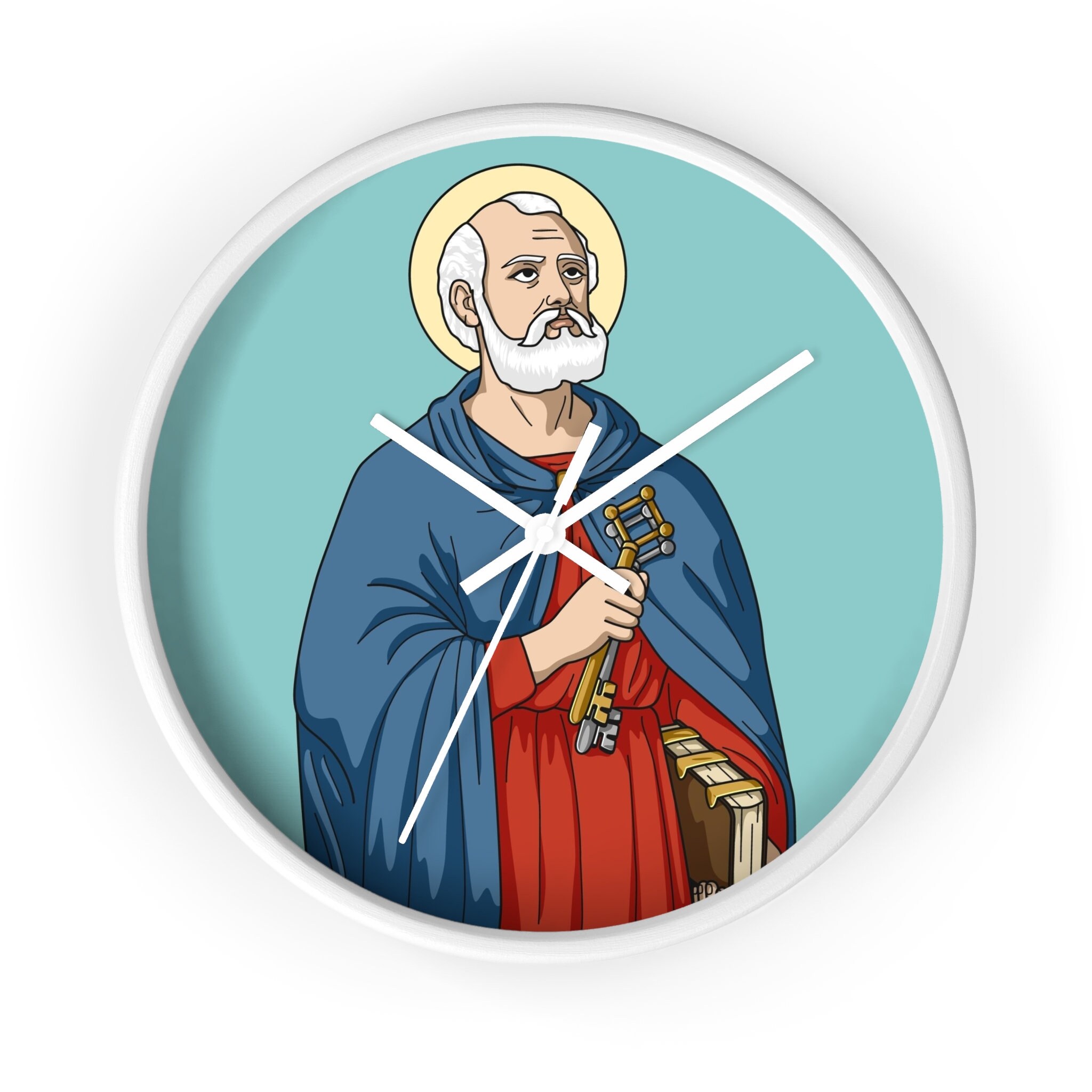 Saint Peter the Apostle Wall Clock - Etsy