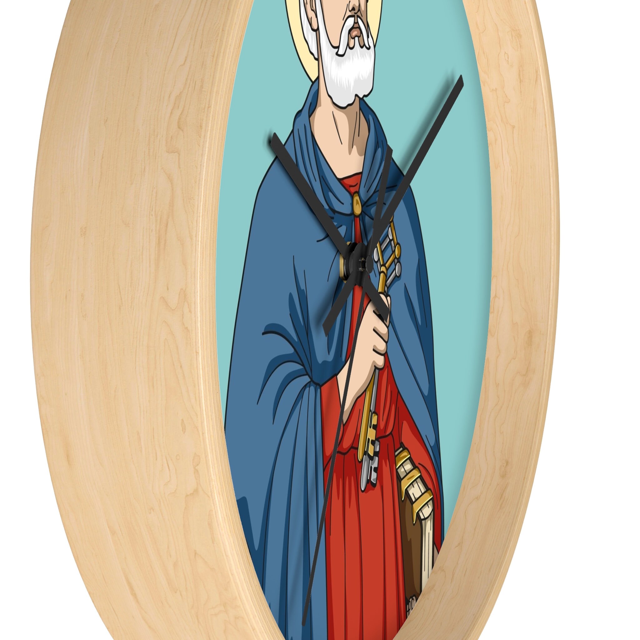 Saint Peter the Apostle Wall Clock - Etsy