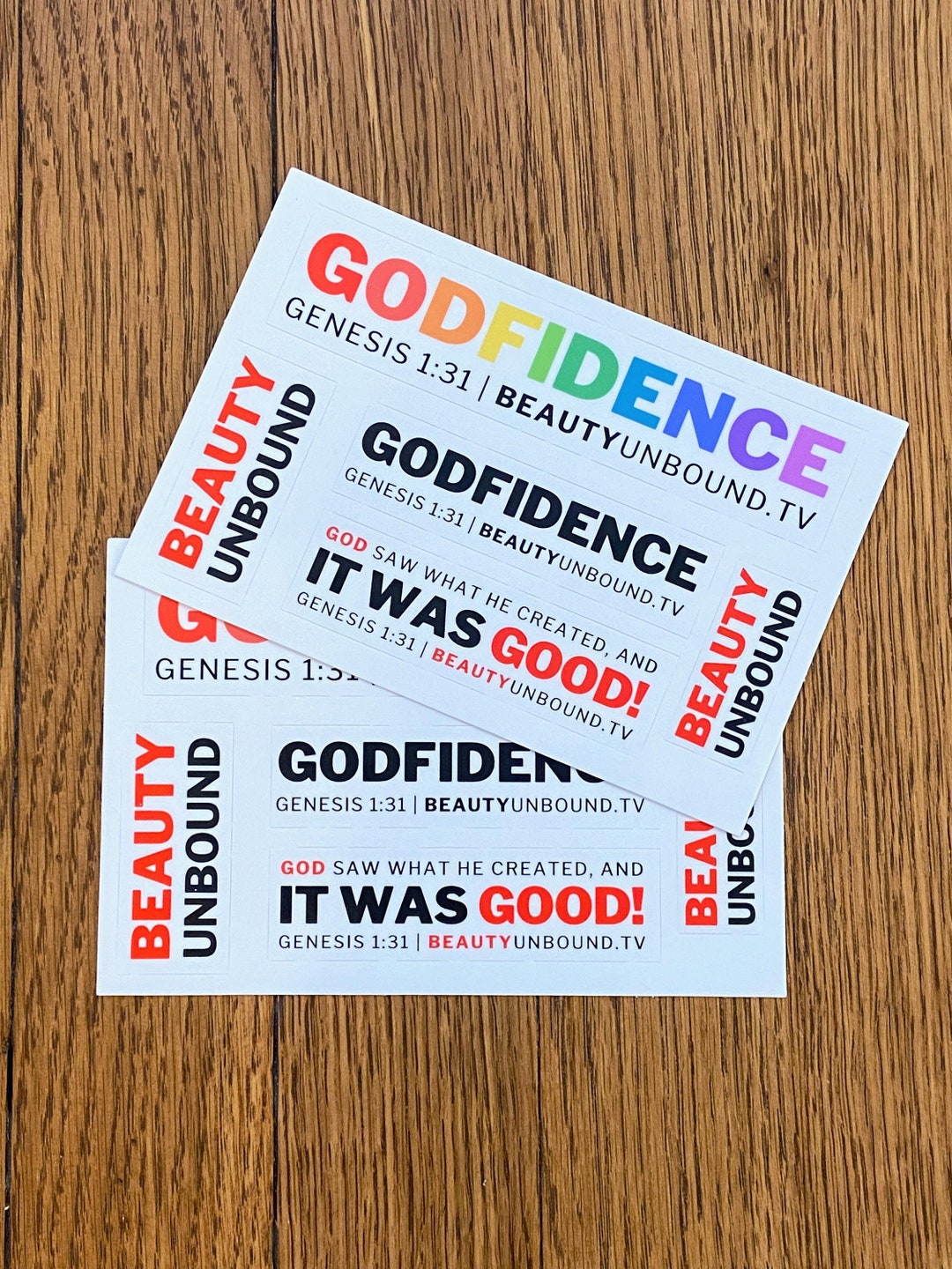 Set of 10 Catholic Christian Vinyl Stickers | Godfidence Inspirational ...