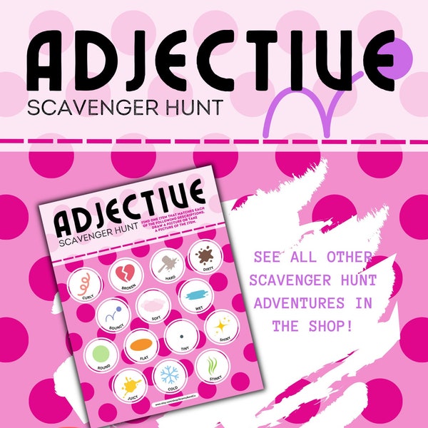 Adjective Art - Etsy